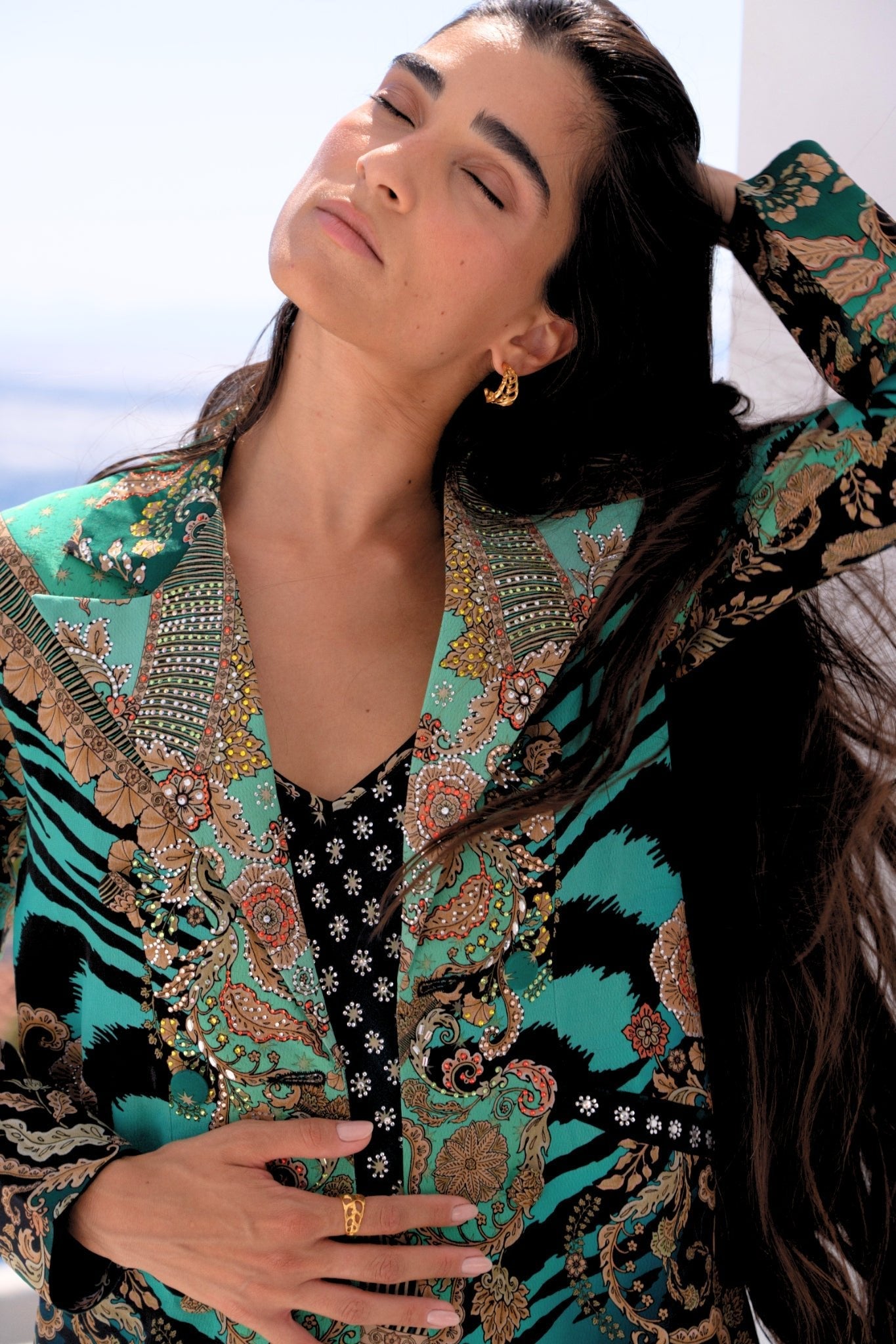 EMERALD EMPRESS BLAZER